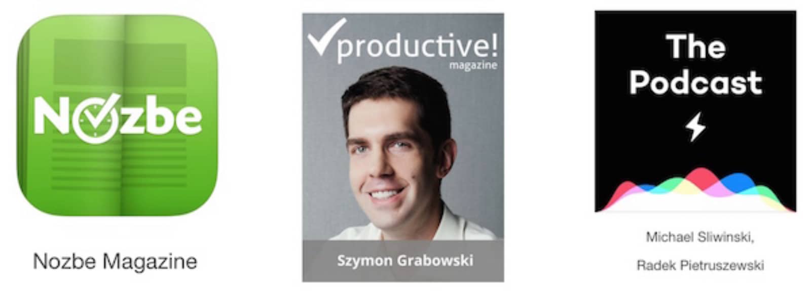 Inspiring productivity read and listen for this weekend and Nozbe 2.1.8 ...